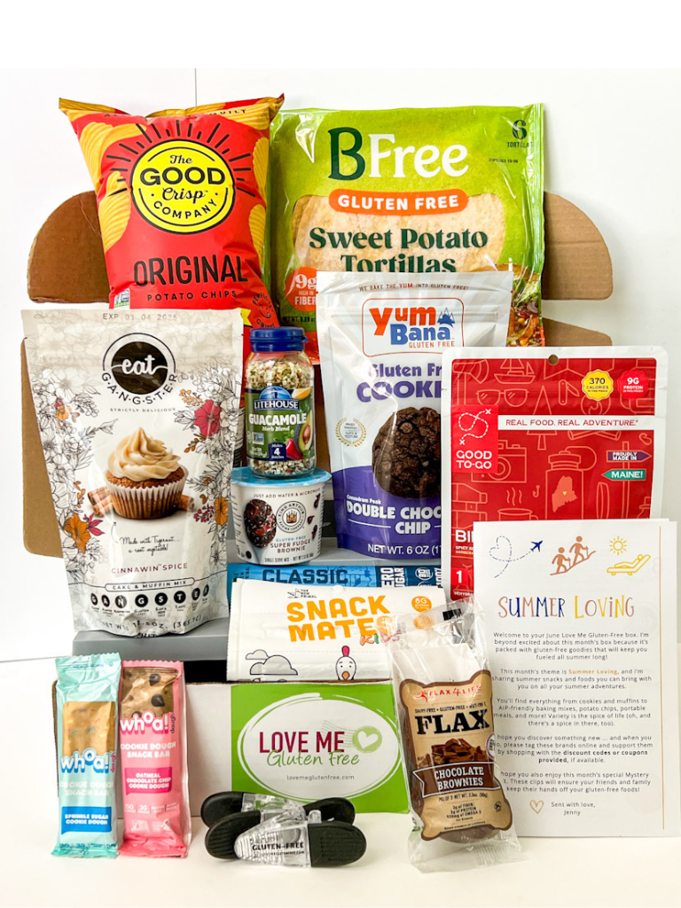 Discover The June 2024 Box: Summer Loving Snacks | Love Me Gluten Free